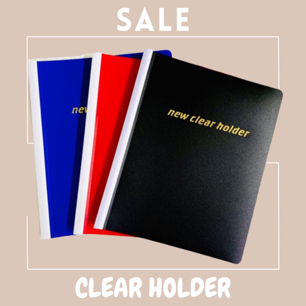 CLEAR HOLDER FILE / FILE SIJIL SAIZ A4 REFILLABLE 359A CF (20 POCKETS ...