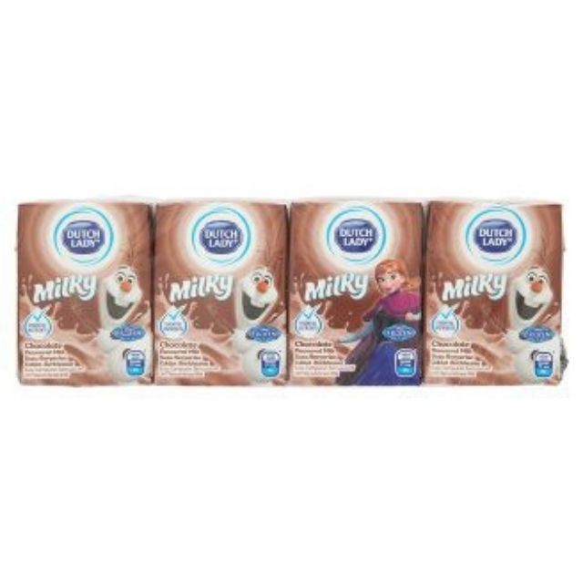 Dutch Lady Milky Frozen Chocolate 4x125ml | Shopee Malaysia