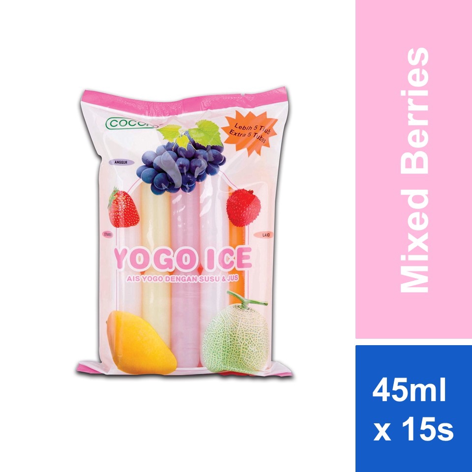 Cocon Yogo Ice Mixed 45ml x 15s | Shopee Malaysia