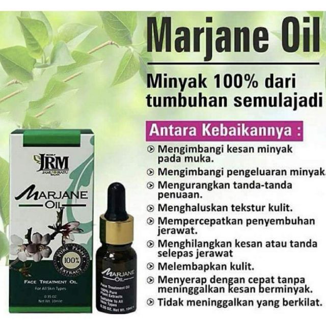 MARJANE OIL 💯 ORIGINAL JRM 💥 HOT SALE💥 | Shopee Malaysia