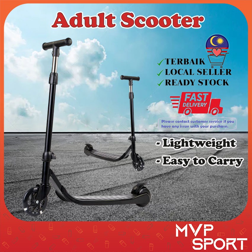 MVP-Children Kids Two Wheeled Scooter Front LED Light PVC Wheel Outdoor ...