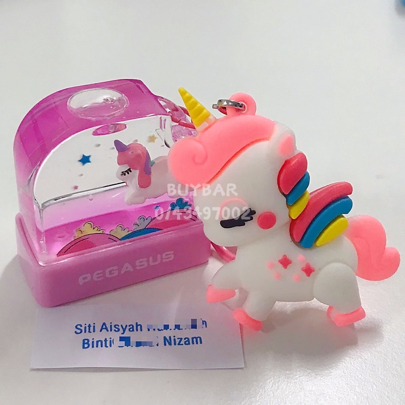 (READY STOCK) MINI KEYCHAIN COP NAMA I SOP NAME STAMP I NURSE STAMP I ...