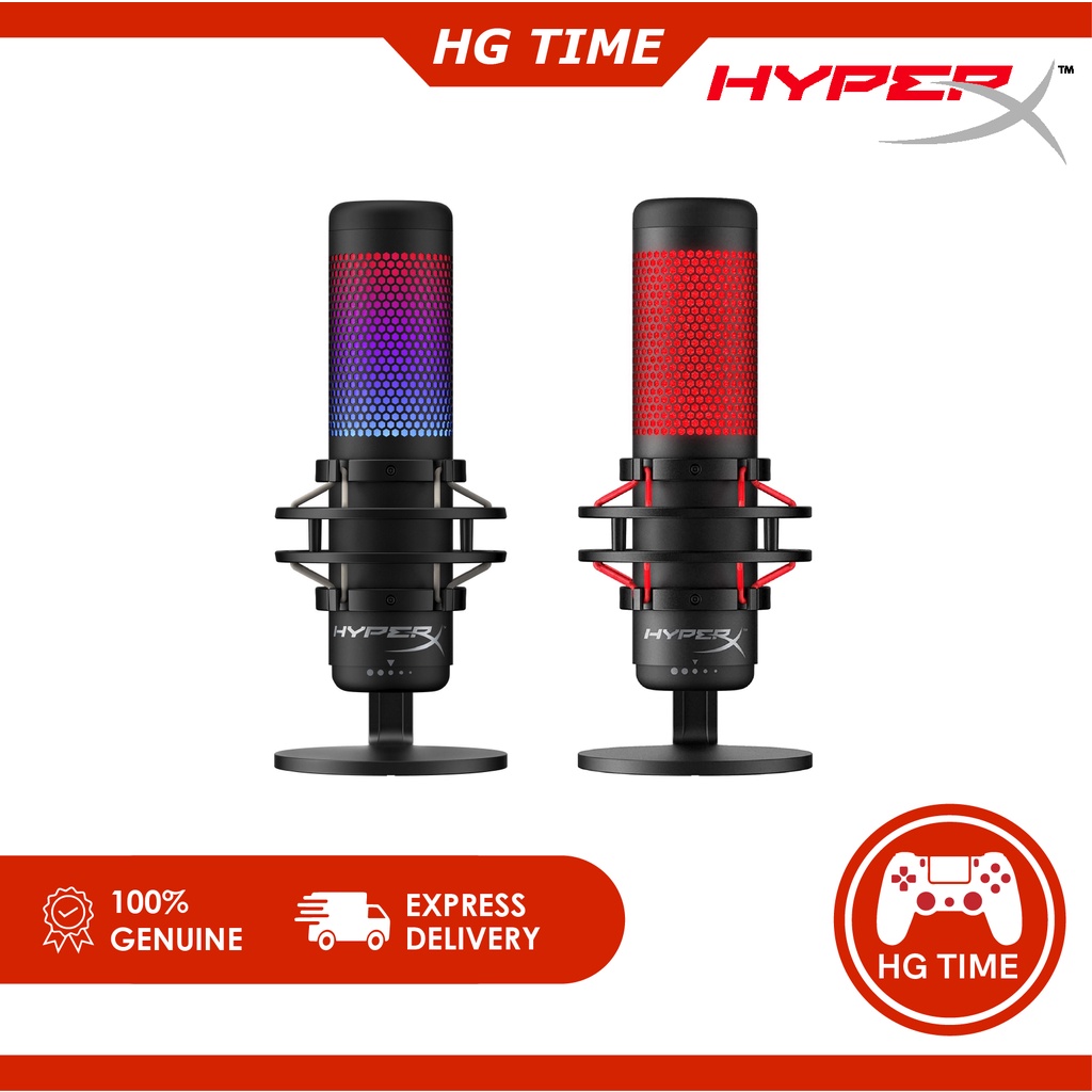 HyperX Quad Cast Ideal Full-Featured Standalone Microphone | Shopee ...