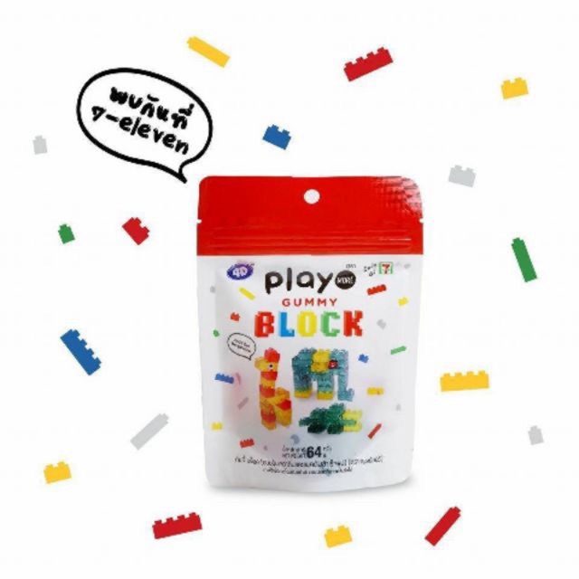 PlayMore GUMMY BLOCK Candy 64g | Shopee Malaysia