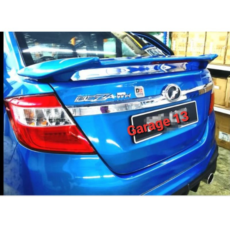 PERODUA BEZZA 2016 & ABOVE TRD V3/V3 SPOILER WITH LED LAMP WITH PAINT ...