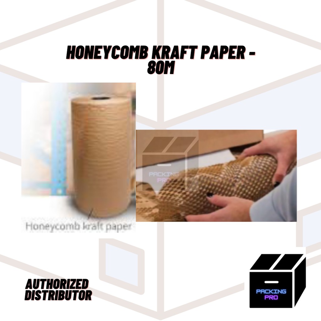 Honeycomb Paper Wrapping, Wrapper 80m / Replacement Bubble Wrap - Eco ...