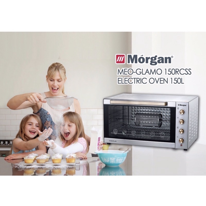 MORGAN Electric Oven MEO-GLAMO 150RCSS (150L) Super Big Large Capacity ...