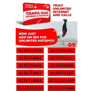 HOTLINK MAXIS PREPAID UNLIMITED DATA & UNLIMITED CALL SIM CARD | Shopee ...