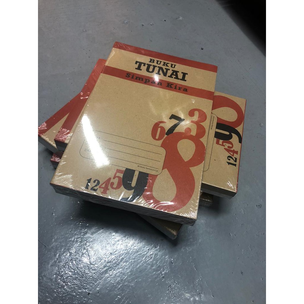 (10PCS) BUKU TUNAI SIMPAN KIRA | Shopee Malaysia