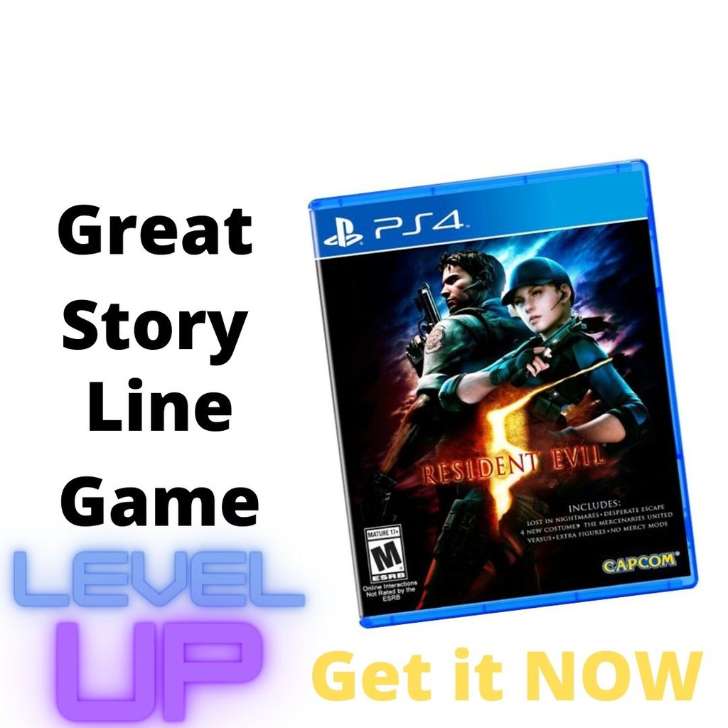 (Ready Stock) PS4 Resident Evil 5 (Physical Disc) | Shopee Malaysia