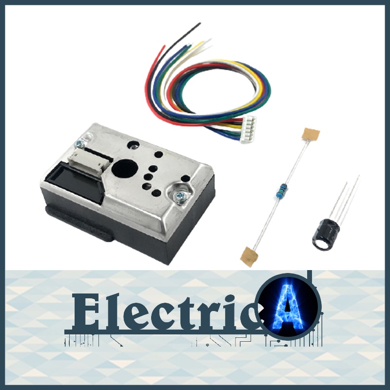 Arduino Gp2y1010au0f Sharp Compact Optical Dust Sensor Pm25 Gp2y1014au Electrica Shopee 