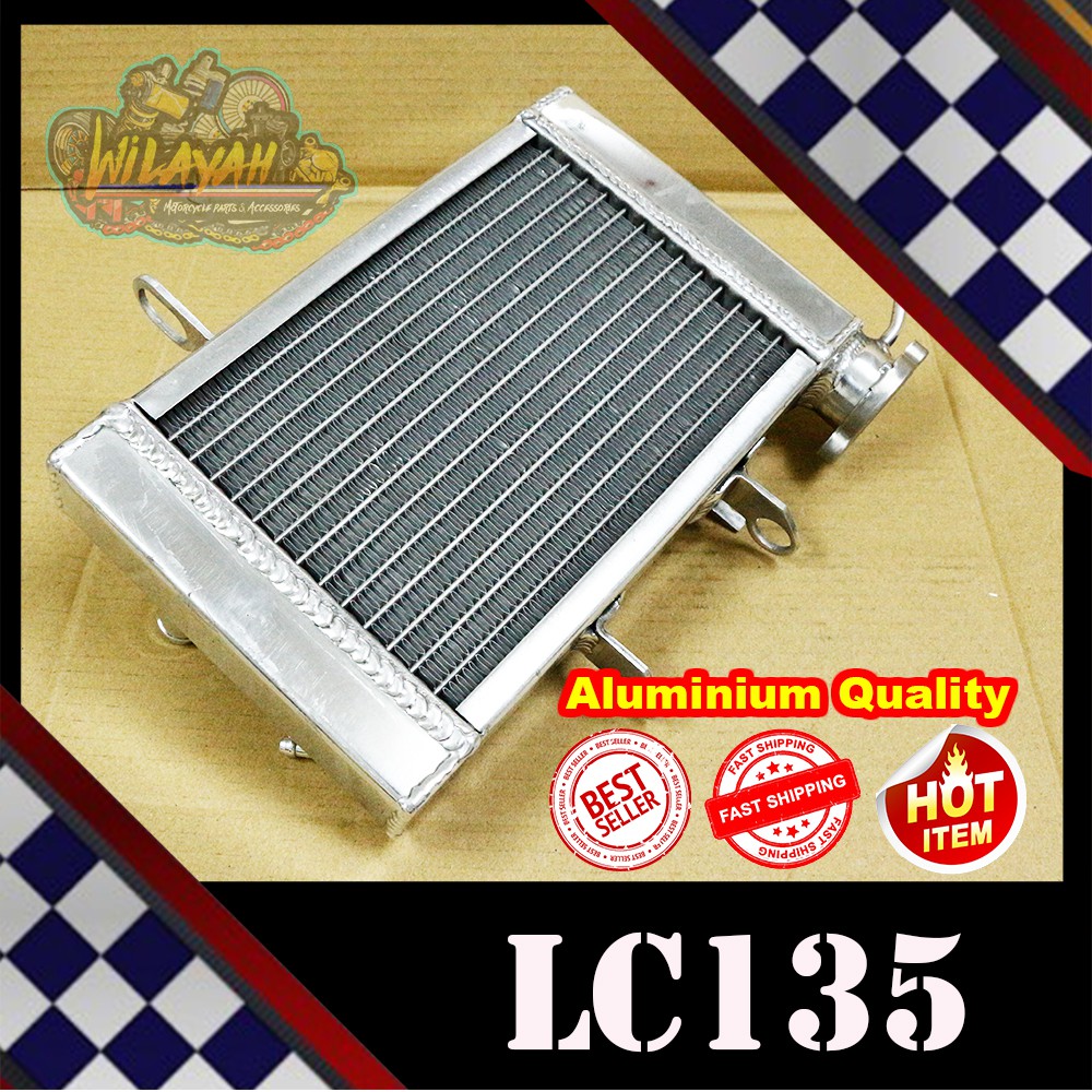 Lc135 V1 V2 V3 V4 V5 V6 V7 Yamaha Racing Tank Radiator Aluminuim ...