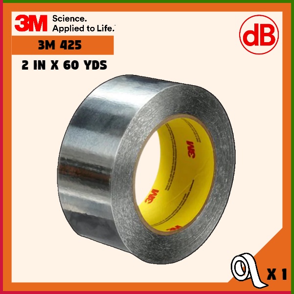 3M Aluminium Foil Tape 425 (2" x 60 yds) | Shopee Malaysia