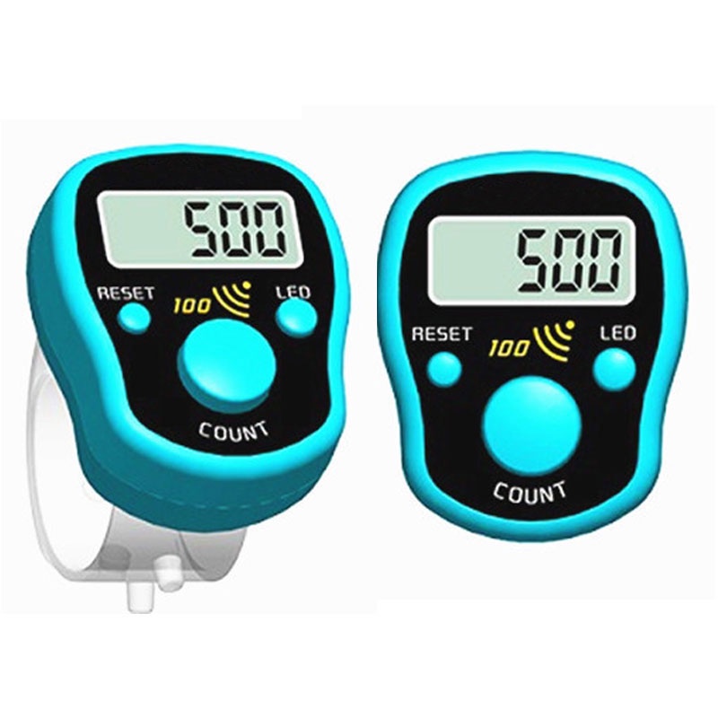 5 Digital LED Electronic Finger Counter Mechanical Manual Clicker ...