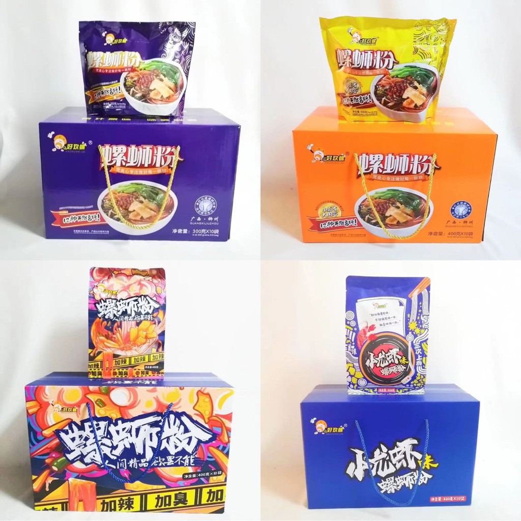 【READY STOCK现货】好欢螺 螺蛳粉 LUO SI FEN 400G GUI WEI BA FANG SPICY 酸酸辣辣 便宜又好吃 ...