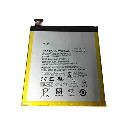 AS ZENPAD 10 Z300 Z300CL P023 BATTERY C11P1502 4890MAH YELLOW COLOR | Shopee Malaysia