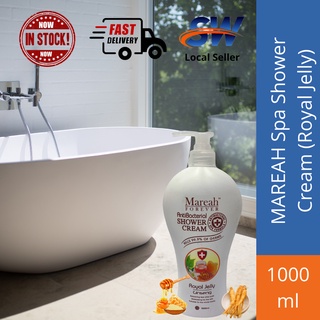 Mareah Spa Shower Cream 1000ML (Rose Hip/Goat's Milk/Pomelo/Royal Jelly ...