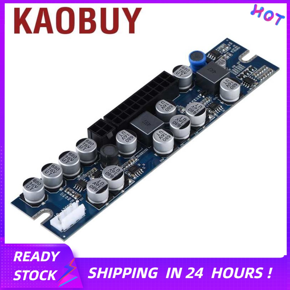 Walfront 12V DC 300W PC PSU 24Pin Mini ITX To ATX Power Supply Module W ...