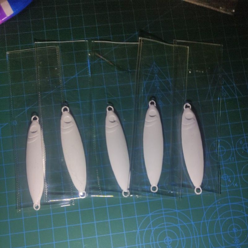 Blank Jig Shimano Wonderfall 30g white primer | Shopee Malaysia