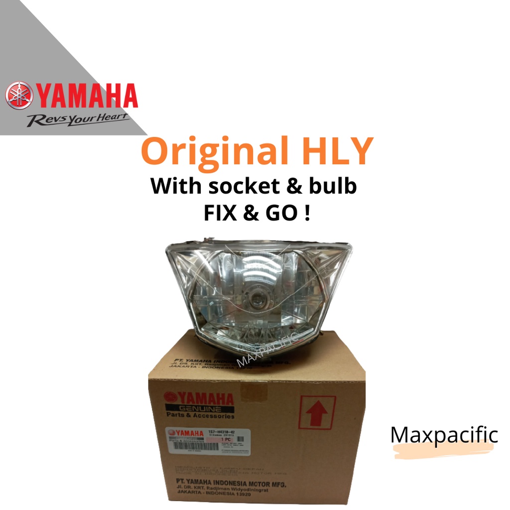 Yamaha Lampu Depan LC V1 Head Lamp LC135 Original HLY | Shopee Malaysia