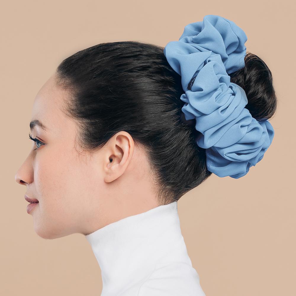 Malaysia New Chiffon Bunch Hair Tie For Muslim Women Rubber Band Hijab