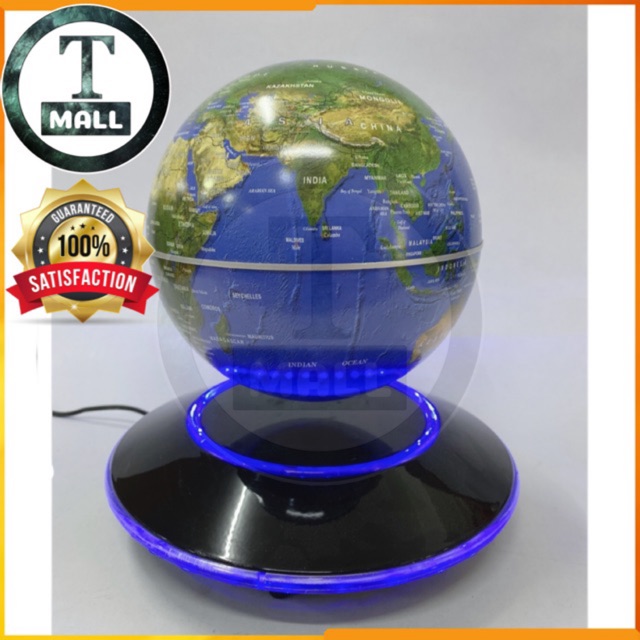 [🇲🇾 READY STOCK] Magnetic Levitating Floating Earth Globe 6" LED [T ...