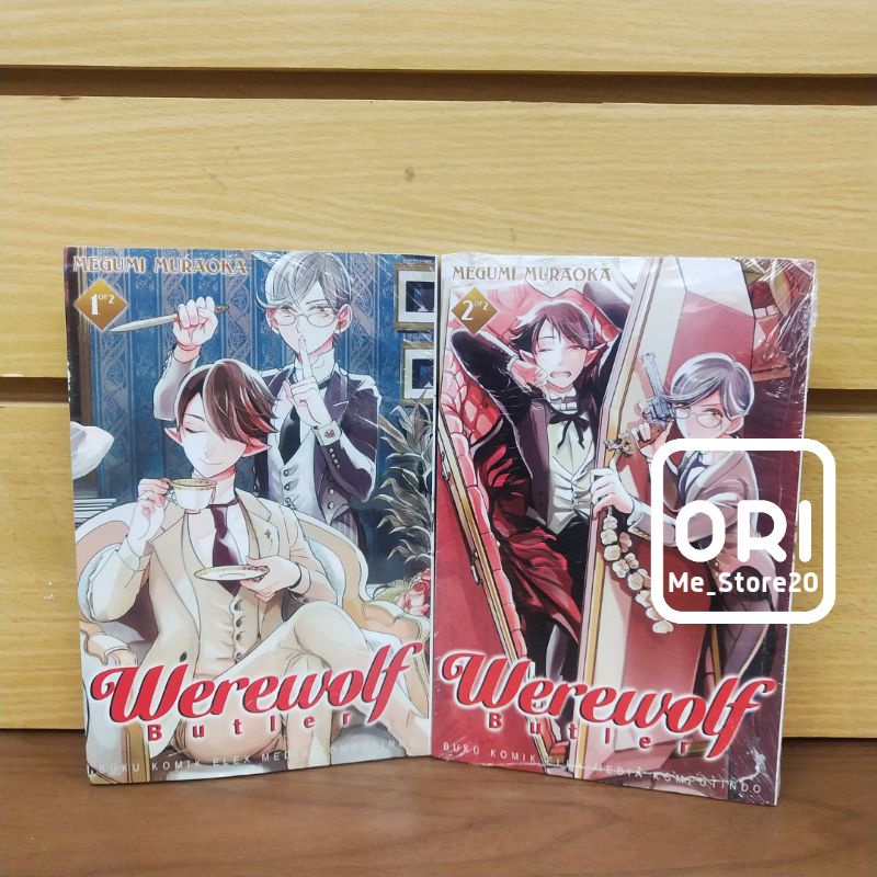 Comics Set Werewolf Butler Vol.1 & 2 by: Megumi Muraoka (original Seal ...