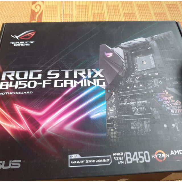 Motherboard Asus ROG Strix B450f Gaming - Motherboard only | Shopee ...