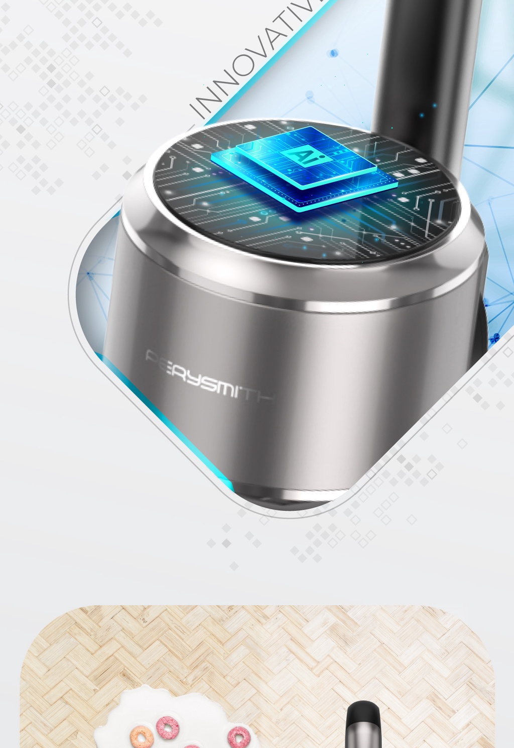 PERYSMITH SMART CORDLESS WET & DRY VACUUM CLEANER Ai9 - PerySmith Malaysia