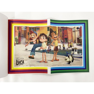 Luca Disney Pixar 1001 Stickers Book With Activities Colouring & Foil ...
