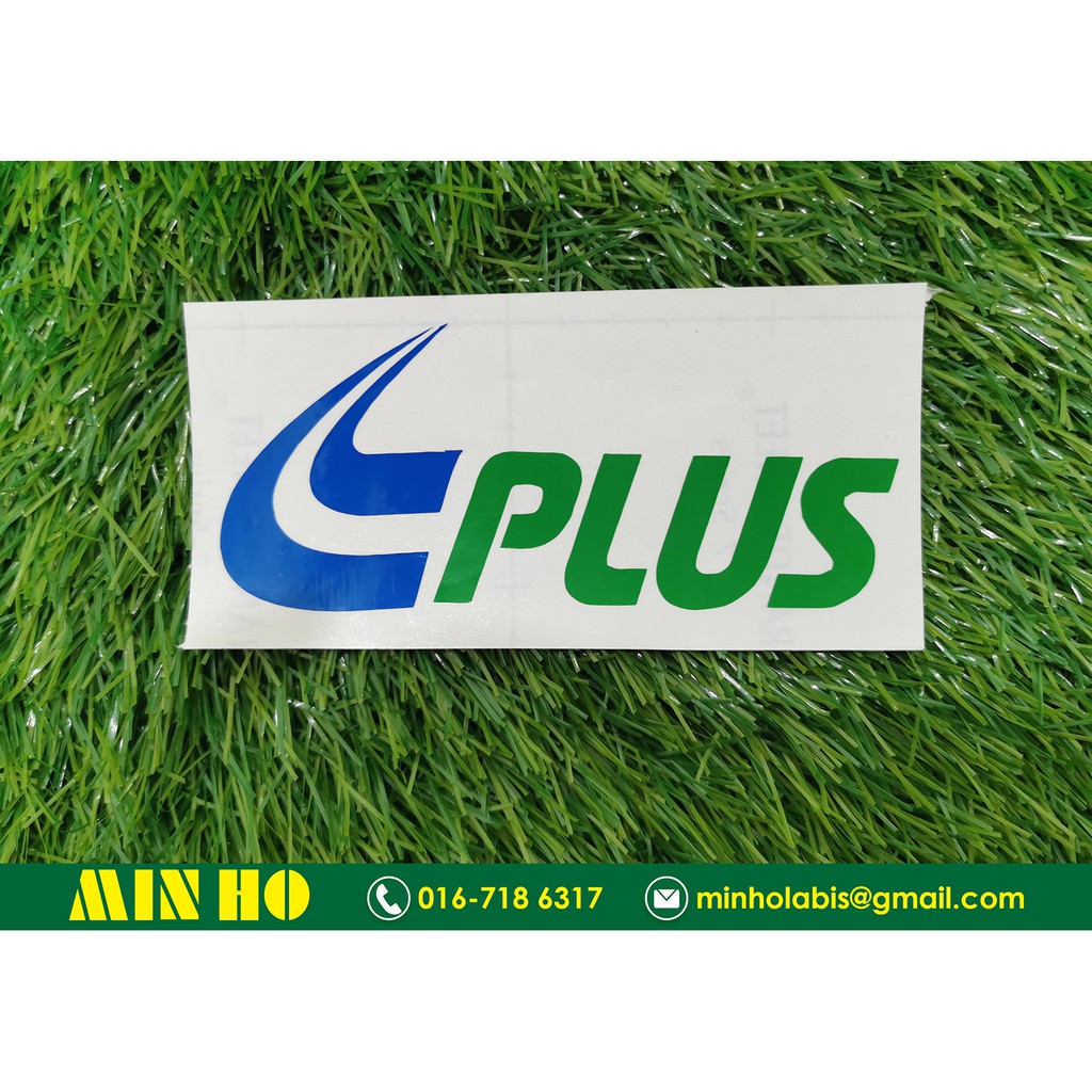 Sticker - Plus (Custom Size / Colour) | Shopee Malaysia