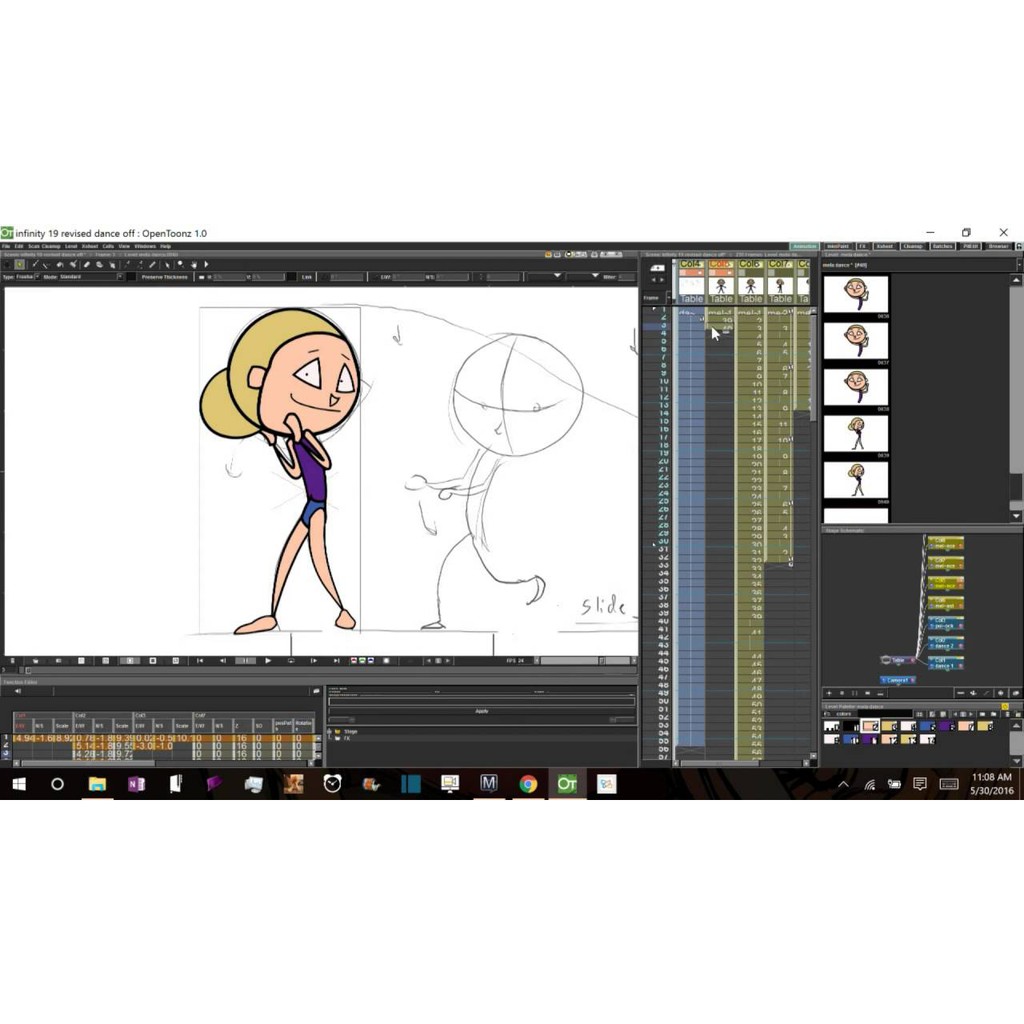 Opentoonz Software for the production of 2D animation and simple video making for windows ...