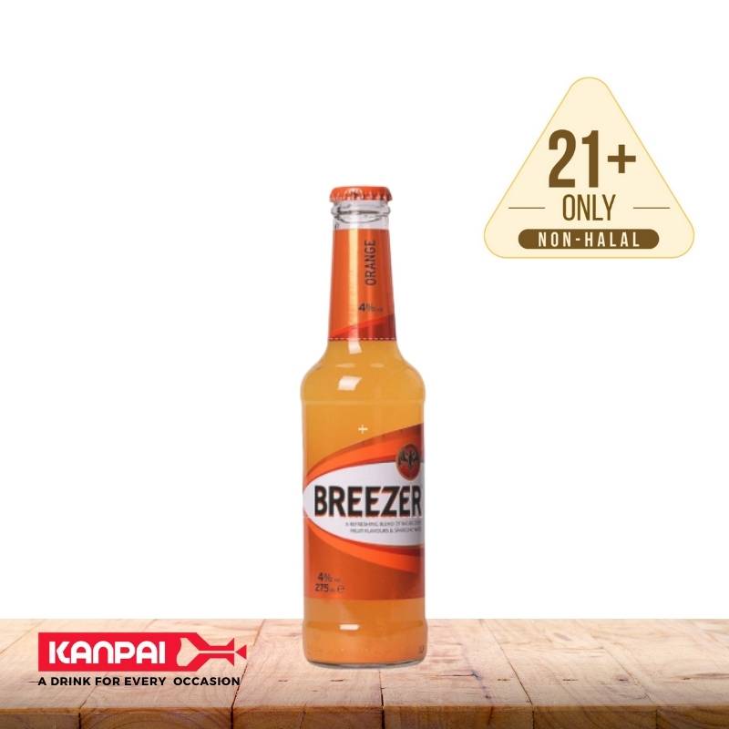 Bacardi Breezer Orange (6 Bottles Pack) | Shopee Malaysia