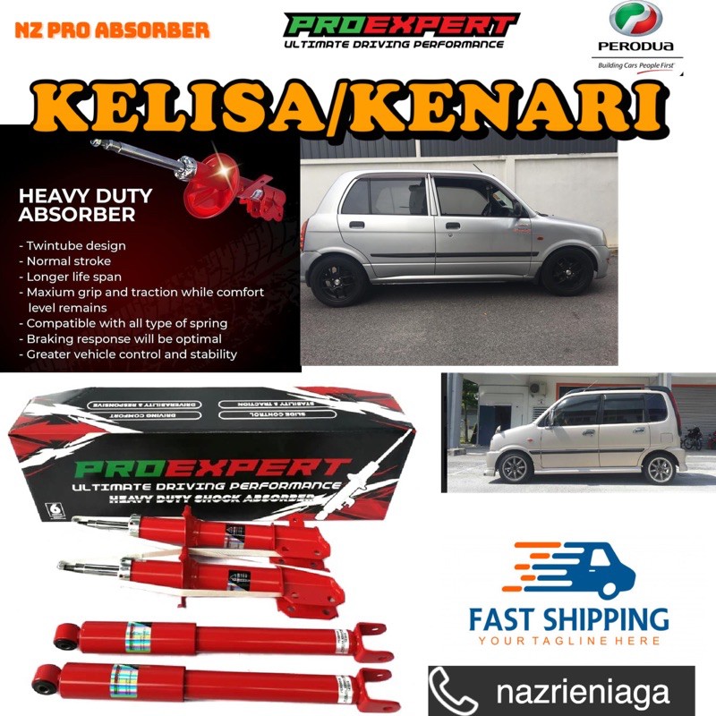 Kelisa Kenari Absorber pro Expert heavy duty Performance | Shopee Malaysia