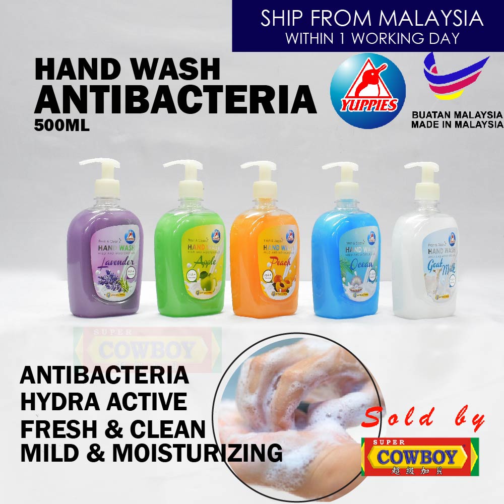 Hand Wash Antibacteria Mild and Moisturizing 500ml / Anti Bakteria ...
