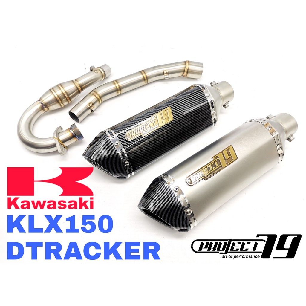 Project79 Kawasaki KLX150 / Dtracker Exhaust Full System Power Boom ...