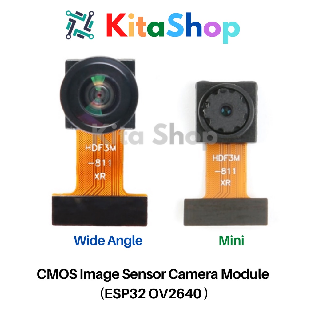 CMOS Image Sensor Camera Module (ESP32 OV2640 , Mini or Wide Angle) | Shopee Malaysia