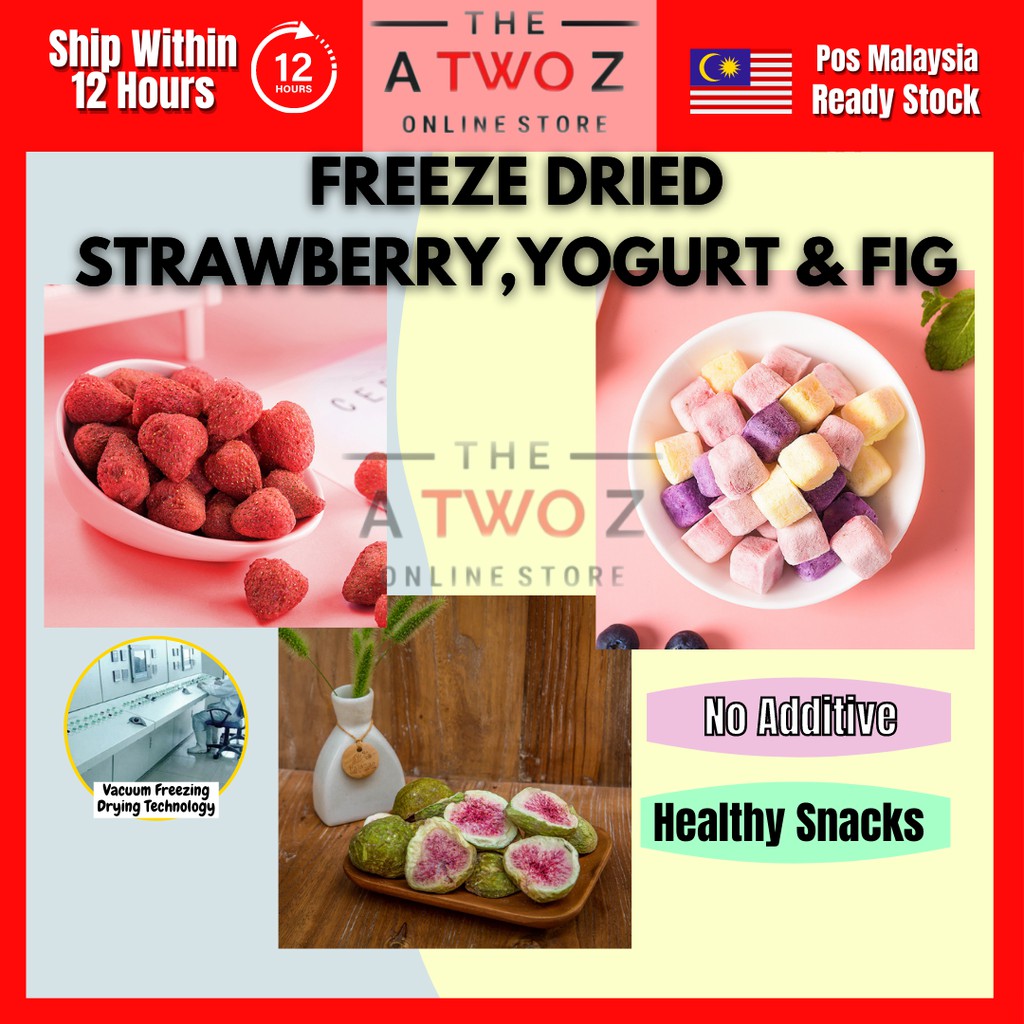 Premium Grade Freeze Dried Crunchy Snack Strawberry / Yogurt Bites ...