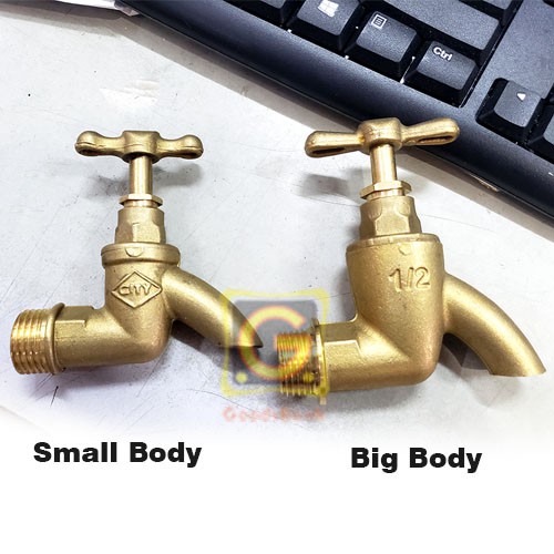 City Brass Bib Tap Water Tap - Standard Size | Shopee Malaysia