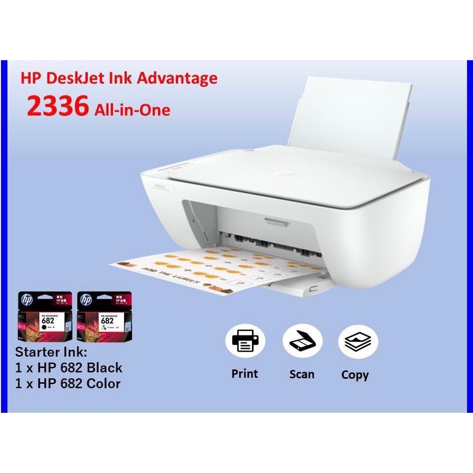 HP DeskJet Ink Advantage 2336 All-in-One Printer | Shopee Malaysia