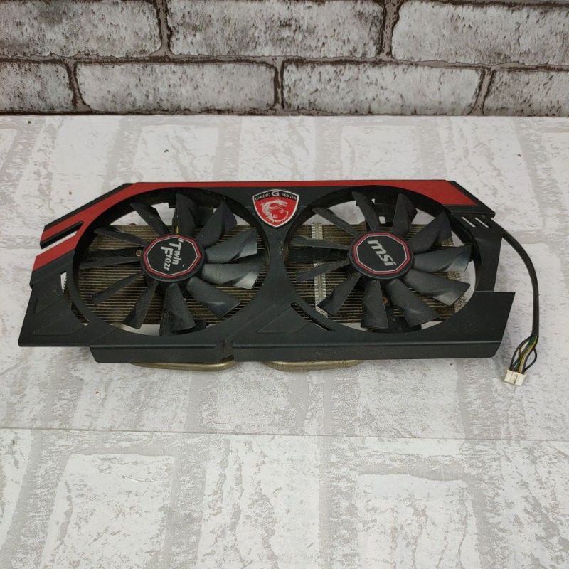 FAN Graphic Card MSI GPU dual Fan with heatsink | Shopee Malaysia