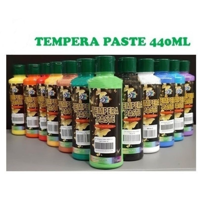 Tempera Paste Color 440ml (per bottle) | Shopee Malaysia
