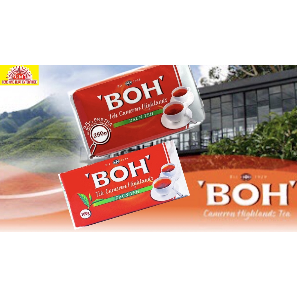 BOH Tea Leaves -Daun Teh - 100g / 250g | Shopee Malaysia