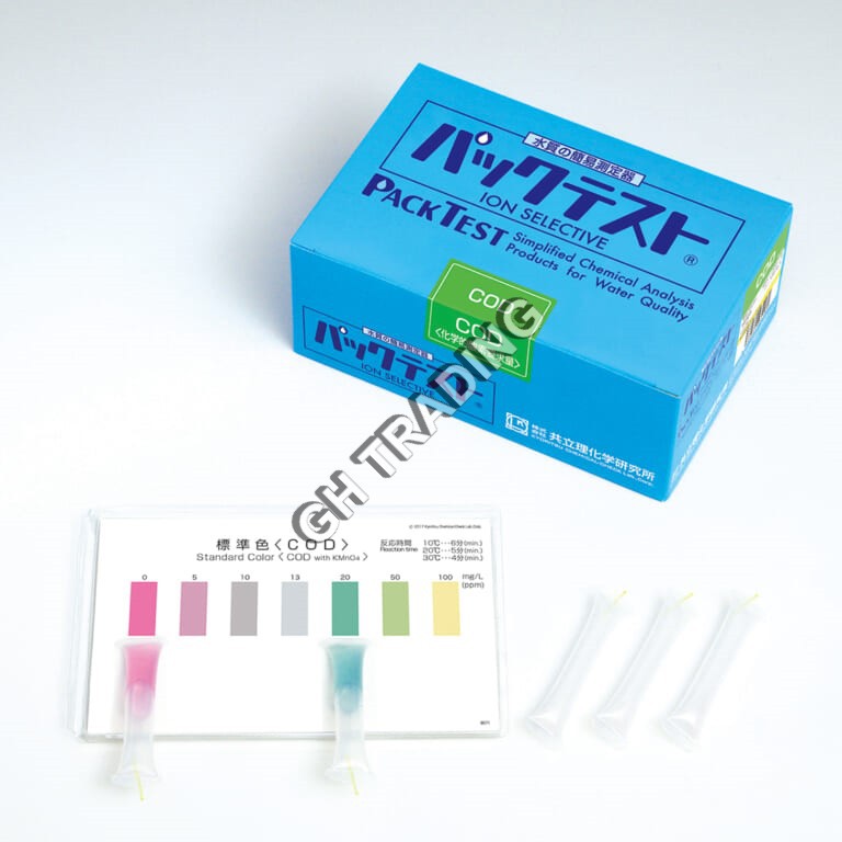 Test Kit Test Pack Boiler Wastewater JAPAN Kyoritsu COD BOD Ammonia ...