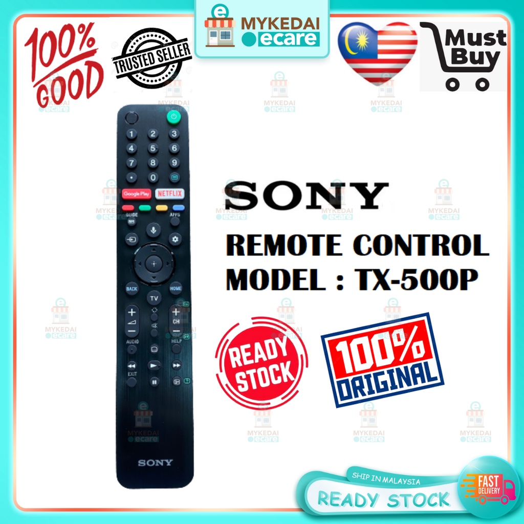 Sony remote control RMF-TX500P original | Shopee Malaysia
