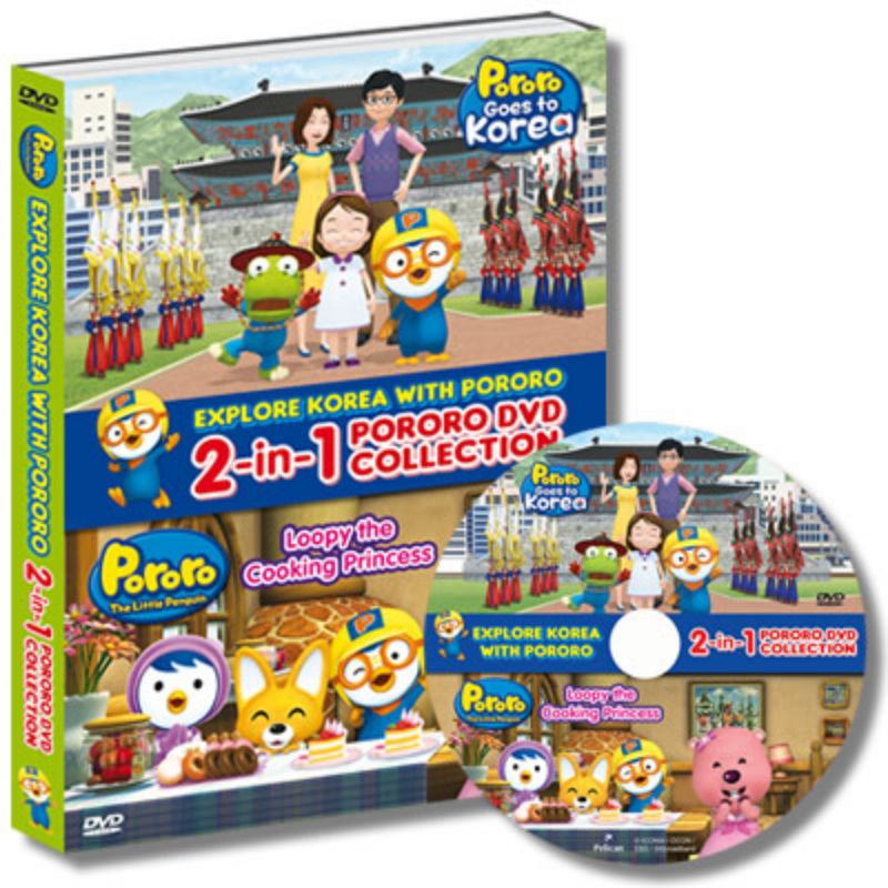 2 in 1 PORORO DVD COLLECTION Explore Korea With Pororo | Shopee Malaysia
