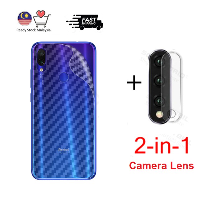 Redmi Camera Lens Film Protector & Back Sticker Len 7 7a 8 8a 9 10 10s ...