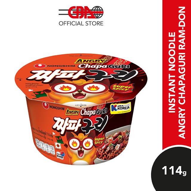 Nongshim Angry Chapaguri 114g - Bowl (Made in Korea) | Shopee Malaysia