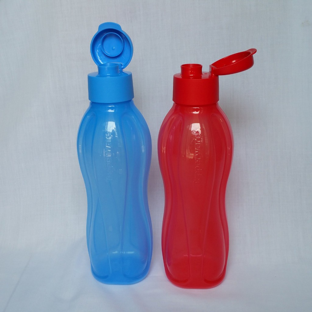 TUPPERWARE ECO BOTTLE FLIP TOP 1L - BLUE or RED COLOR( ONE unit ...