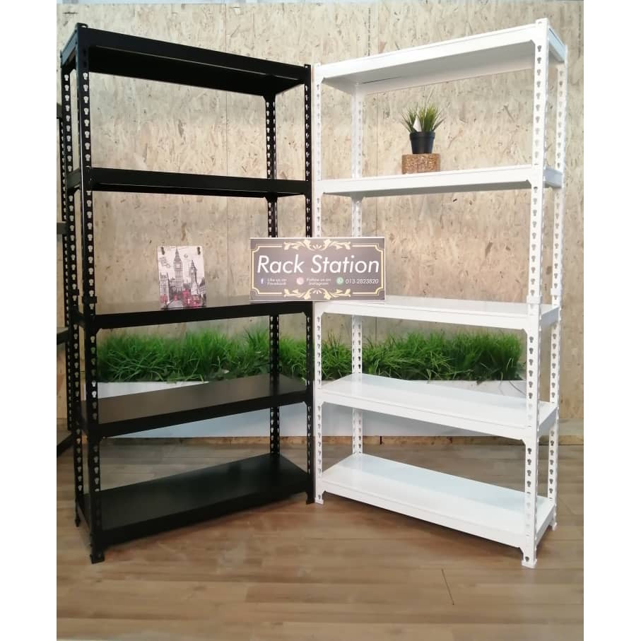 (Ready Stok)Boltless Rack 2 in 1 Full Metal Shelving Rack/Kualiti jenis ...